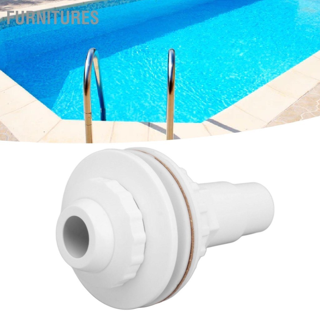 Furnitures Pool Return Jet Kit Above Ground Pools Nozzle with Clamp and ...