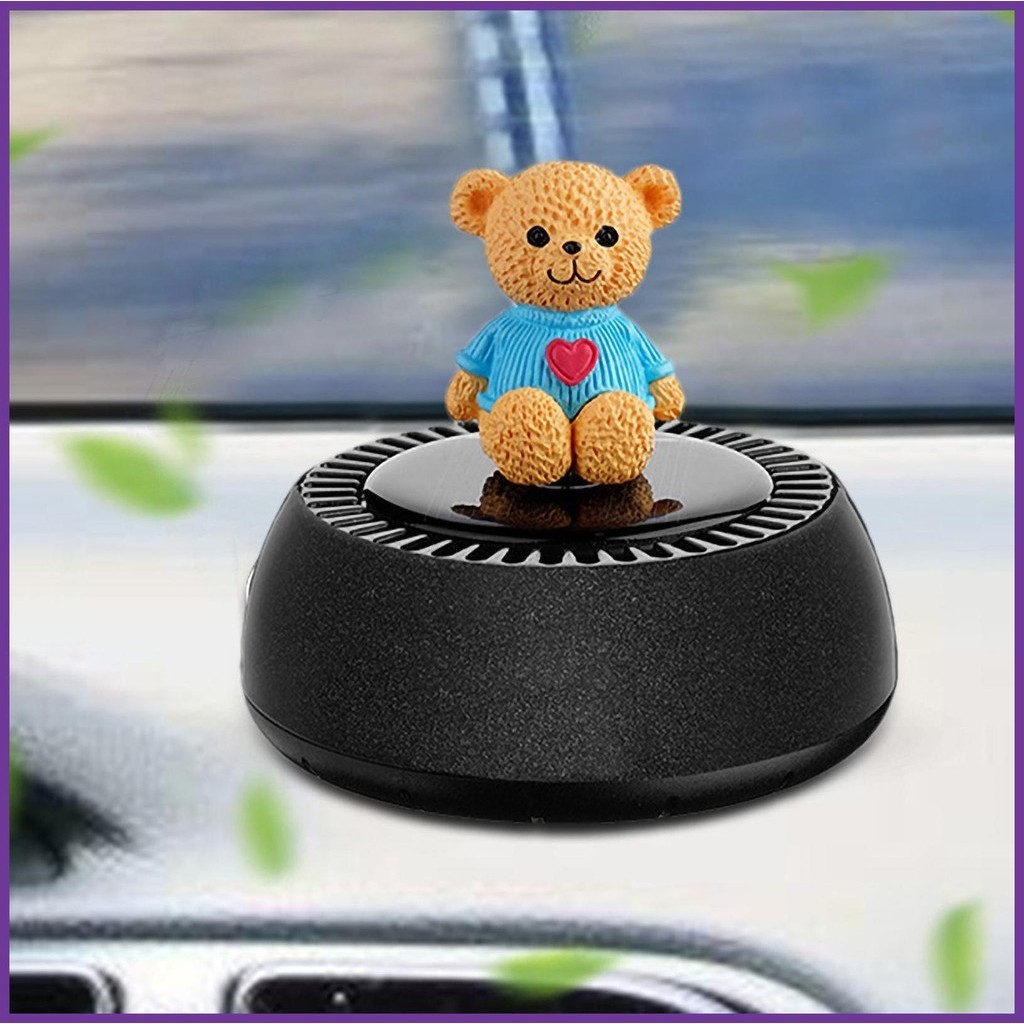 รถdiffuser Air Freshener Dashboardเครื่องประดับรูปหมีน่ารักธรรมชาติ ...