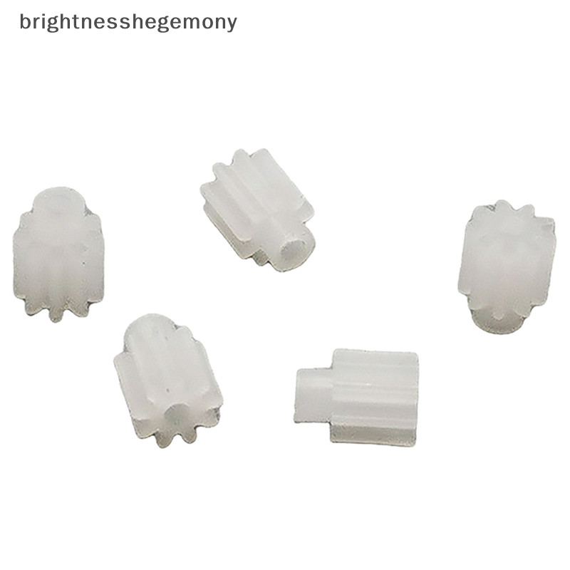 Bgth 5 ชิ้นเกียร์พลาสติก 9 ฟันมอเตอร์ของเล่น RC รุ่นรถเกียร์ Pinion ...