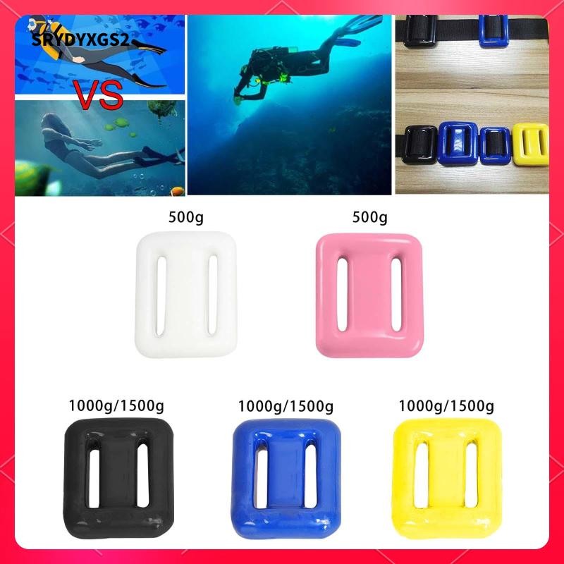 [Srydyxgs2] น้ําหนักดําน้ํานุ่ม 0.5 กก. ถึง 1.5 กก. อุปกรณ์ PVC เคลือบ ...