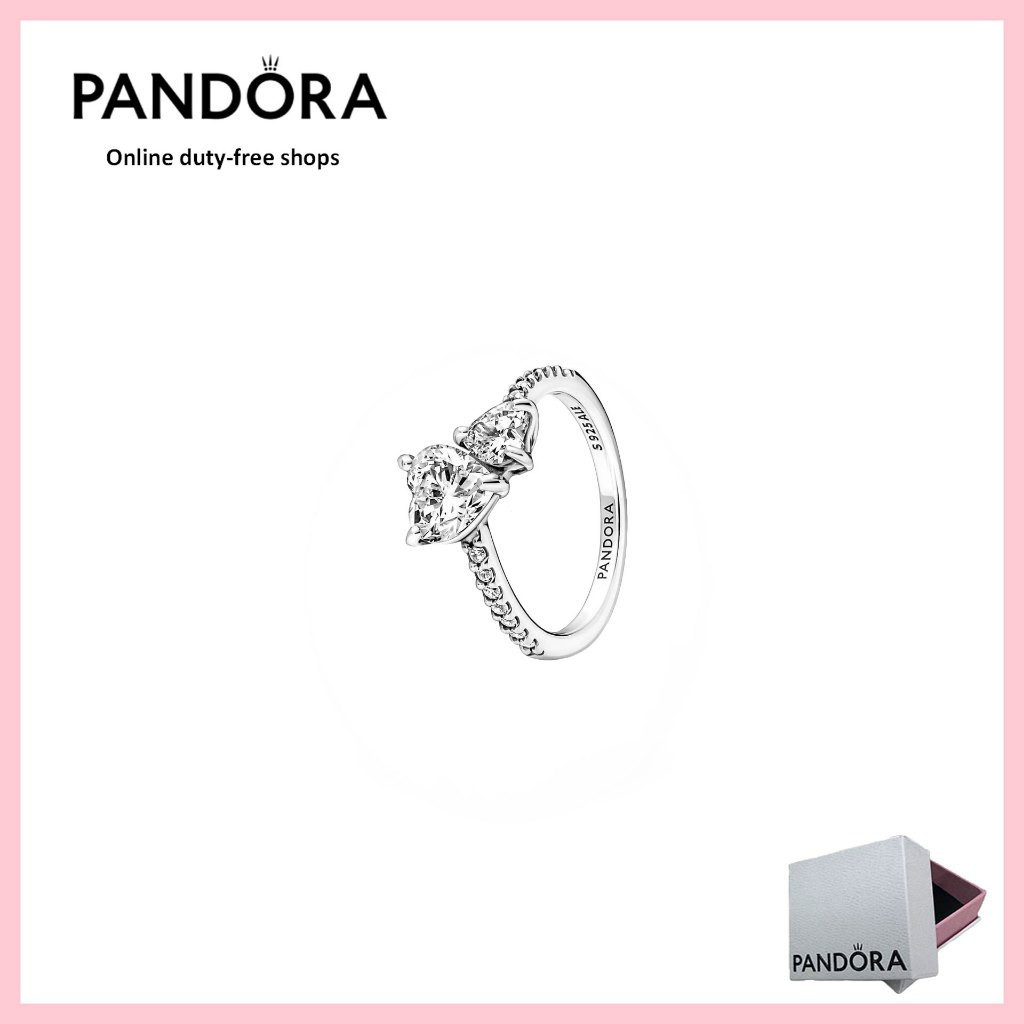 [ปลอดภาษี] แหวนเครื่องประดับเงินสเตอร์ลิง S925 แท้ 100% จาก PANDORA ...
