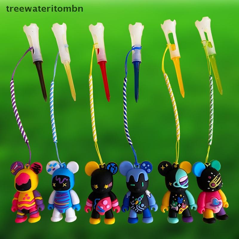 Tt Golf Tee Golf รูปแบบการ์ตูนใส่ Missing Tees กอล์ฟพลาสติก Tees พร้อม ...