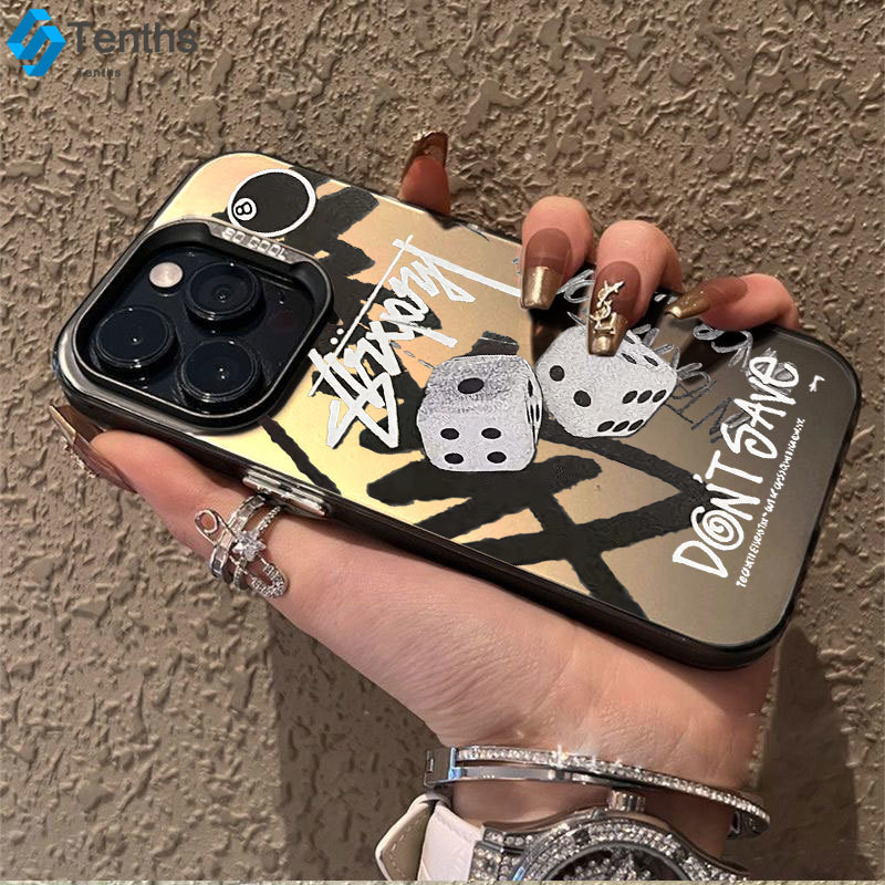 กรณีเงินสี For IPhone 8 7 Plus 16 11 1213 15 21 Pro Max X XR Xs Max ...