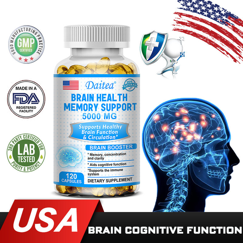 Brain Health Memory and Attention Brain อาหารเสริม - Mental Alertness ...