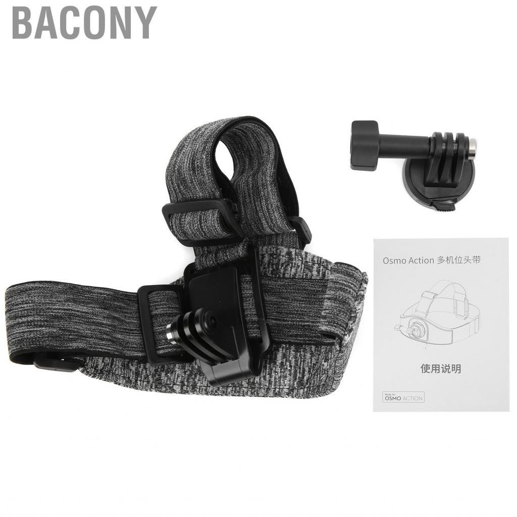 Bacony TELESIN สายรัดศีรษะกล้องกีฬา Universal Action Mount Ac Set ...