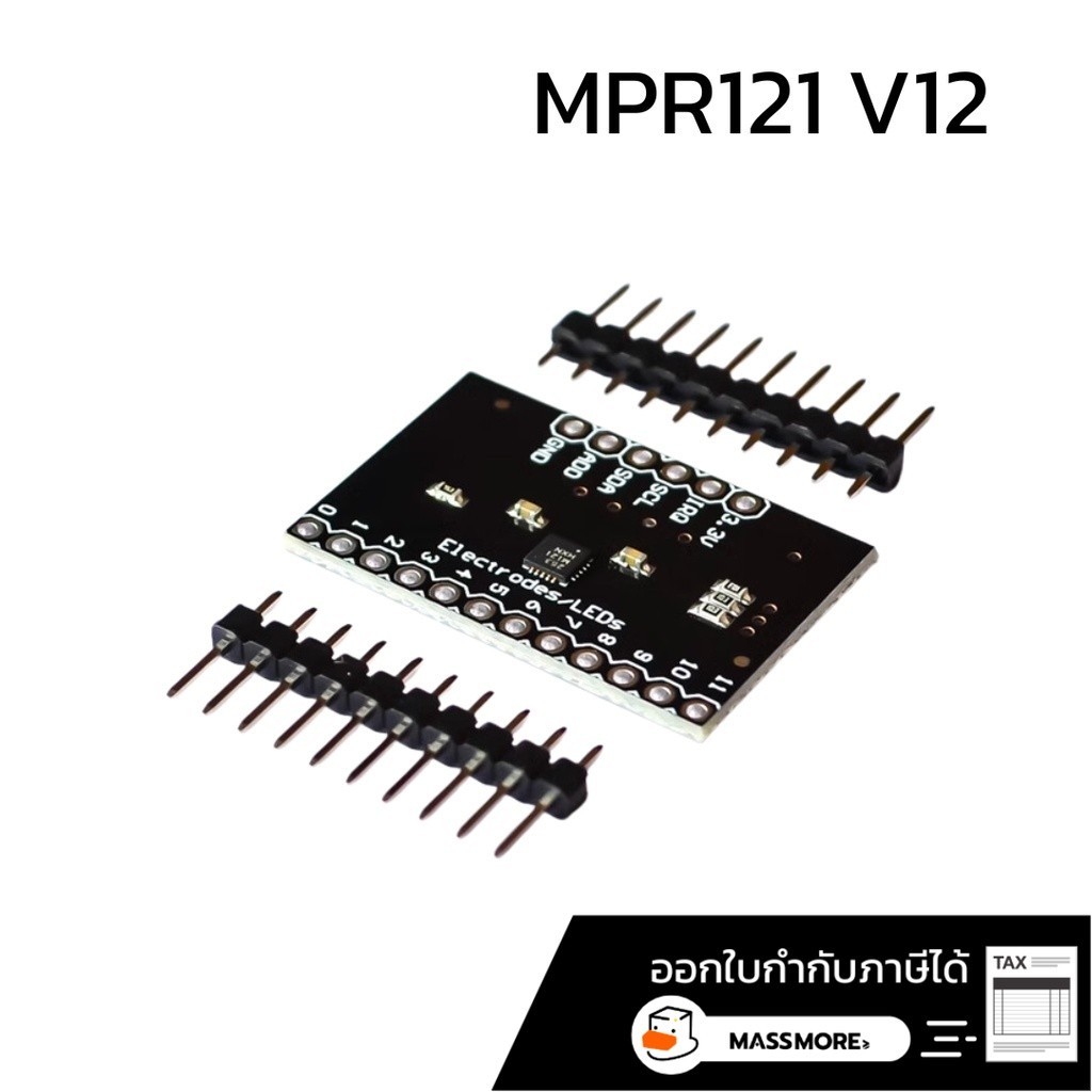 MPR121 Breakout V12 Capacitive Touch Sensor Controller Module I2C keyboard เซ็นเซอร์สัมผัสตัว ...