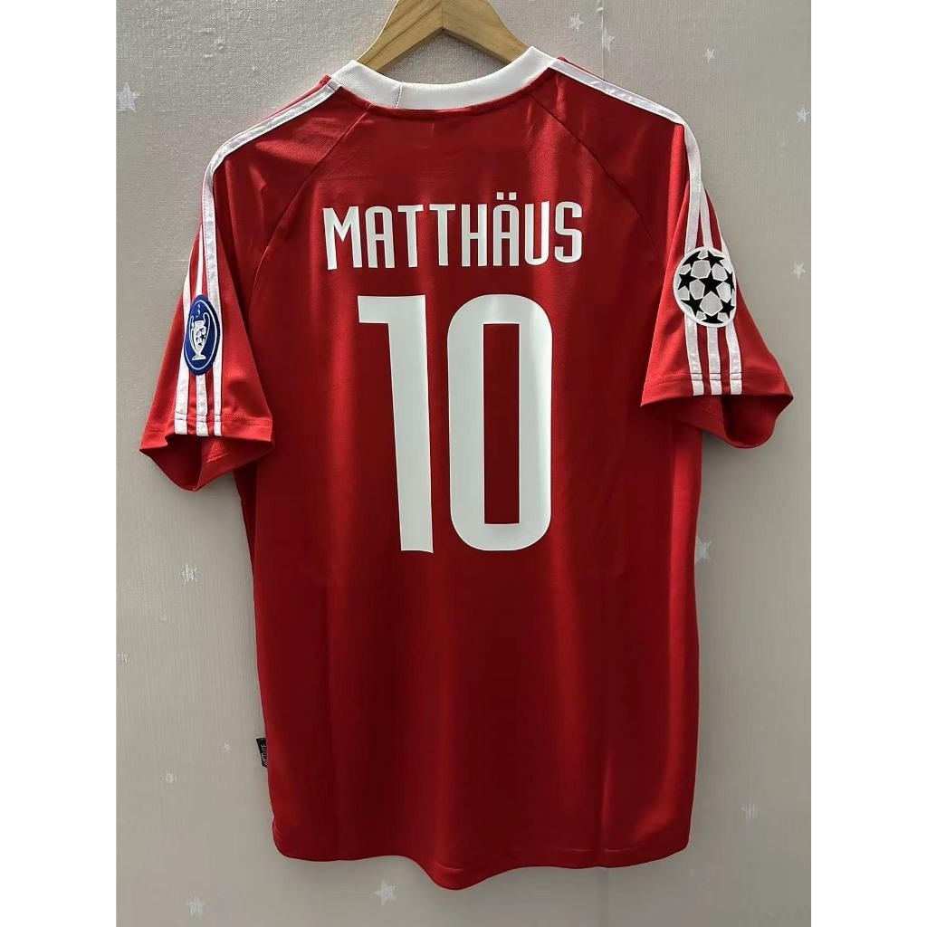 00-01 Bayern Munich EFFENBERG MATTHAUS Top Quality Home Retro Football ...