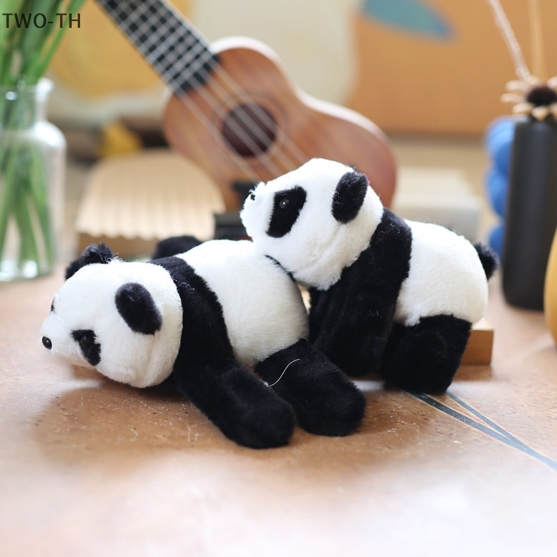 Two-th น่ารัก Panda สัตว์ Slap Snap Wrap สายรัดข้อมือสร้อยข้อมือตุ๊กตา ...