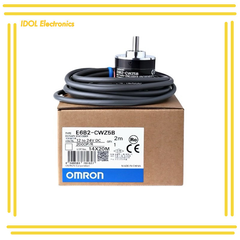 พร้อมส่ง encoder omron E6B2-CWZ6C 100p/r 200p/r 360p/r 600p/r 1000P/R 2000pr ของแท้ของใหม่!! ออก ...
