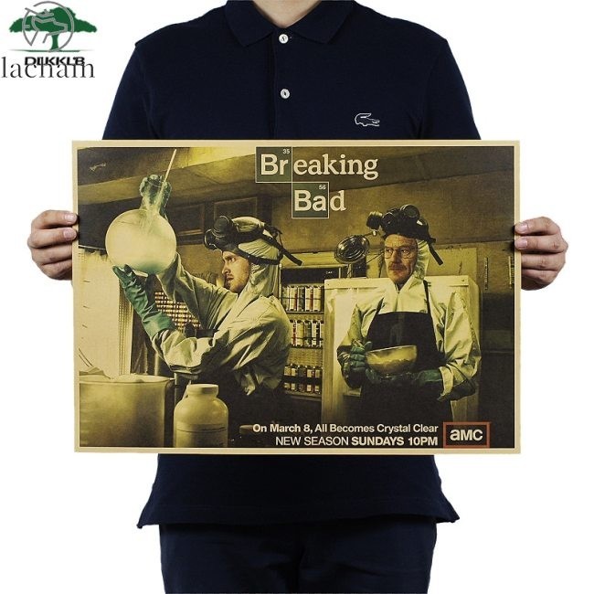 โปรโมชั่นยอดขาย!! Dlkklb Breaking Bad สติ๊กเกอร์ติดผนังคลาสสิกอเมริกัน ...