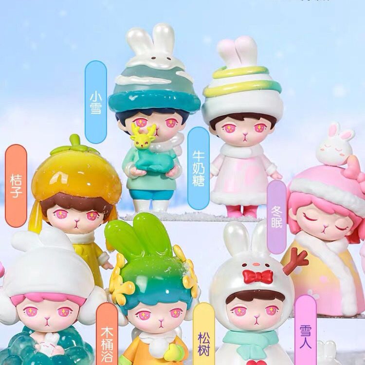 Popmart ของแท้ BUNNY冬季 Series popmart ของเล่นศิลปะอย่างเป็นทางการ ...