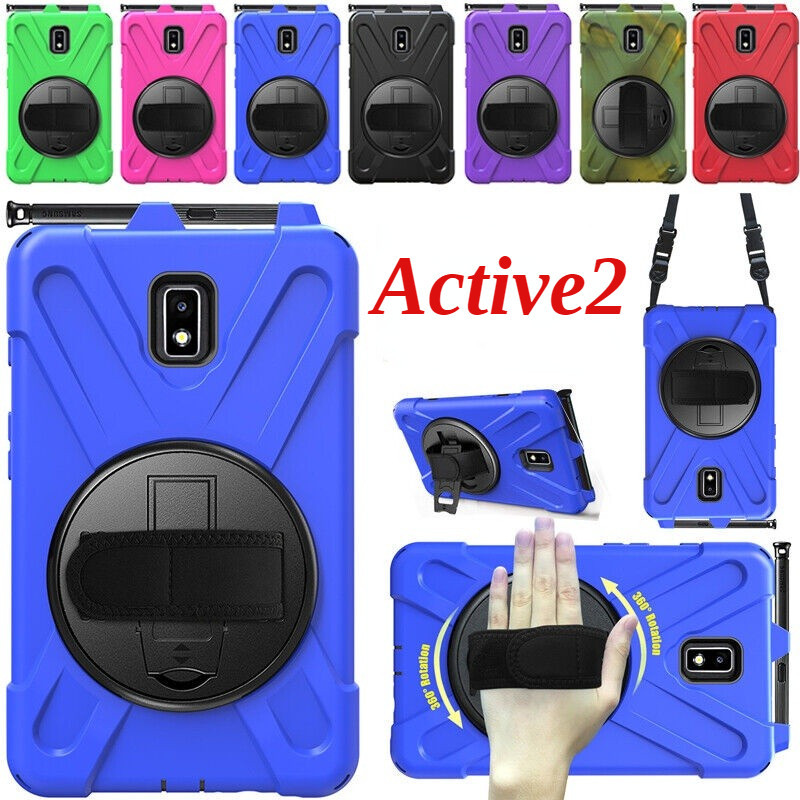 สําหรับ Samsung Galaxy Tab Active2 SM-T390 SM-T395 เกราะกรณี Heavy Duty ...