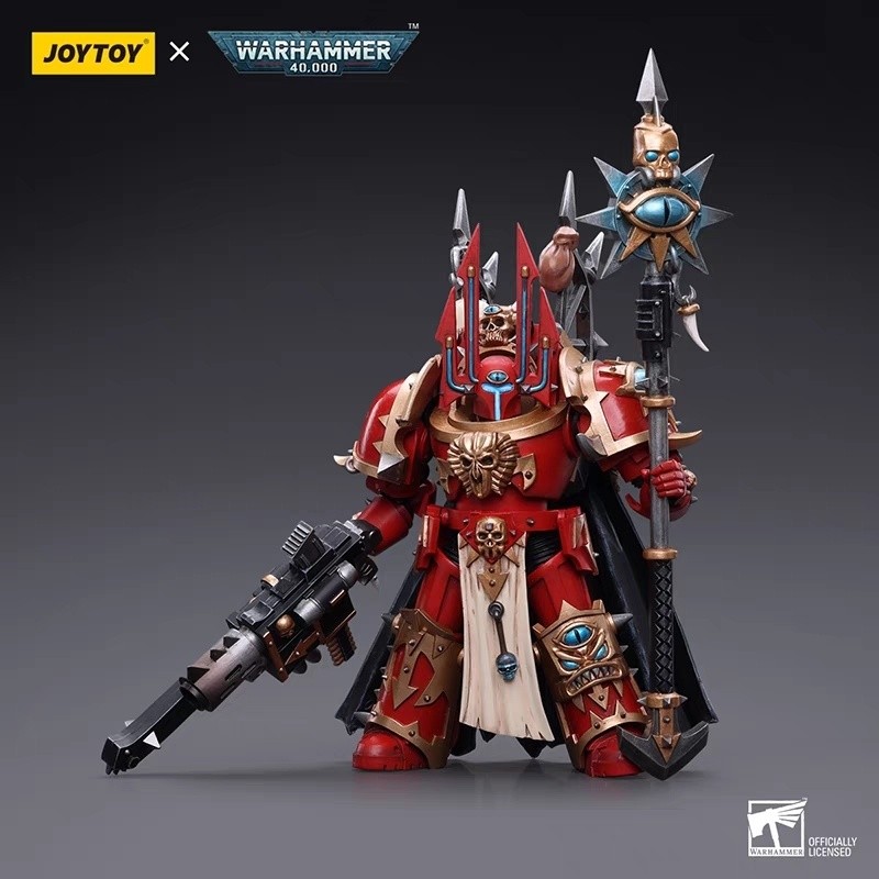 [จัดส่งฟรีเฉพาะจุด] Joytoy Dark Source Warhammer 40K Chaos Star Warrior ...