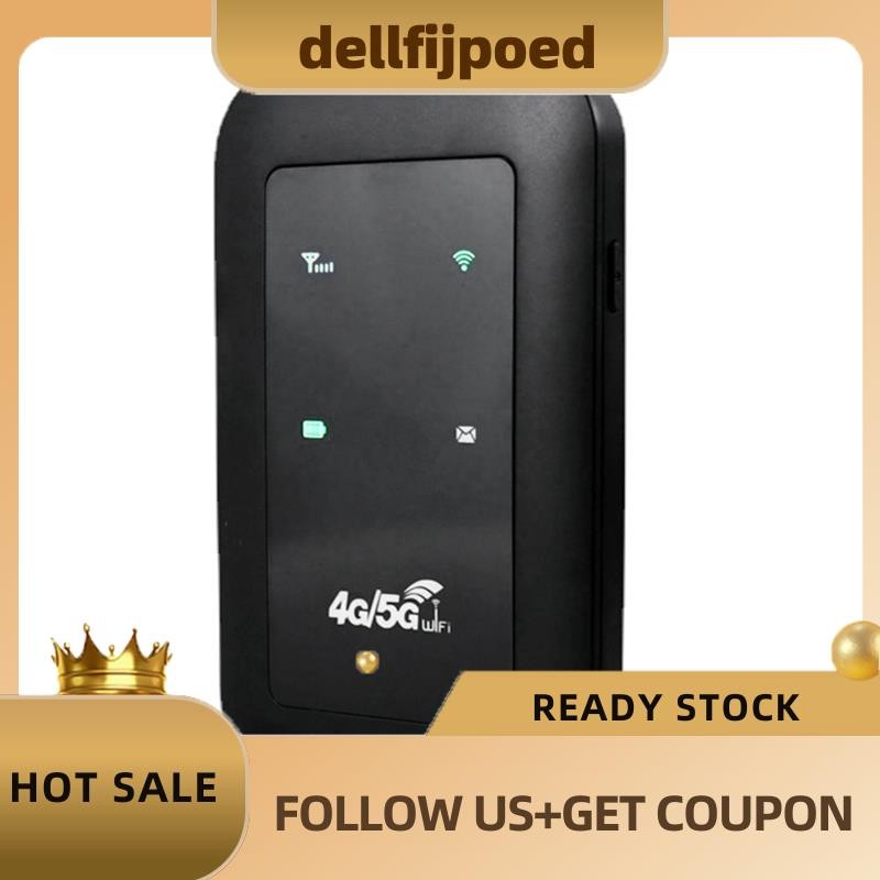 delfijpoed4G Mifi Router Car Mobile WiFi Wireless Hotspot Wireless WiFi ...