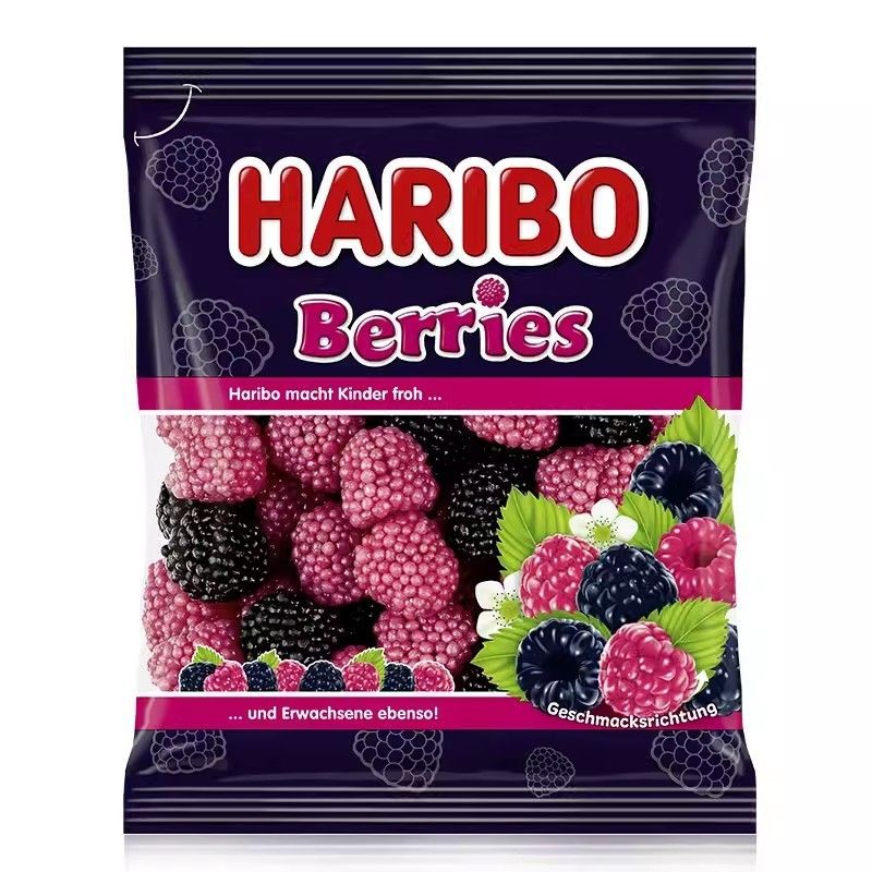 เยอรมันนําเข้า HARIBO HARIBO Berry Flavour Gummy Children Fruit Candy ...