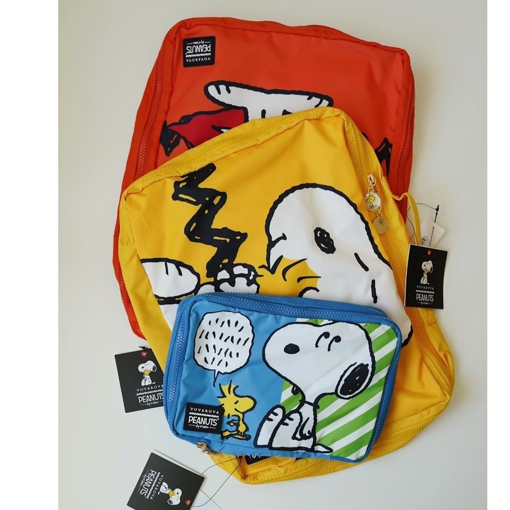 ญี่ปุ่น Snoopy Travel Storage Bag กระเป๋าเดินทาง Organizer กระเป๋าแป้ง ...