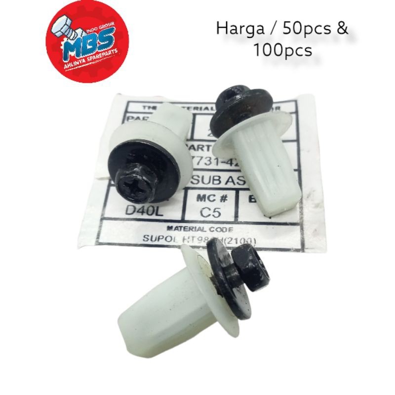 คลิปปุ่มกด M5 BAUD SCRUP BOLT HOLDER SHARP ROUGH SPAKBOR BOLTS สําหรับ ...