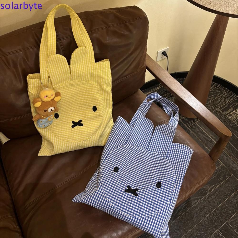 Solarbyte กระเป๋าสะพายไหล่เดี่ยว,กระเป๋าผ้าใบกระต่ายความจุขนาดใหญ่ทุกการแข่งขัน,Ins Toteแบบพกพา ...