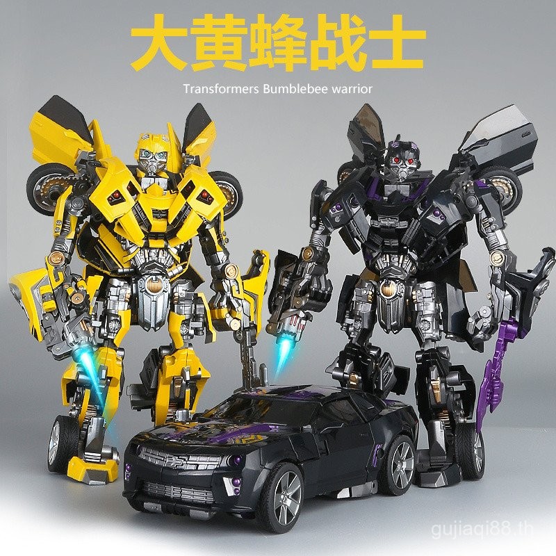 โมเดลหุ่นยนต์ Transformers Dark Blade Bumblebee Night Watch สีสันรถหุ่น ...