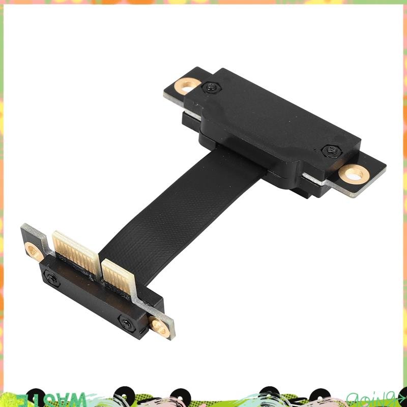 Pcie X1 Riser สาย Dual 90 องศามุมขวา PCIe 3.0 X1 ถึง X1 สาย 8Gbps PCI ...
