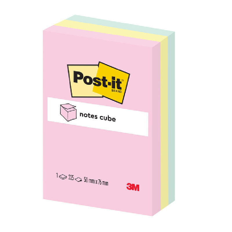 Post-it กระดาษโน้ต 2x3นิ้ว รุ่น 656 Pastel คละสีพาสเทล | Shopee Thailand