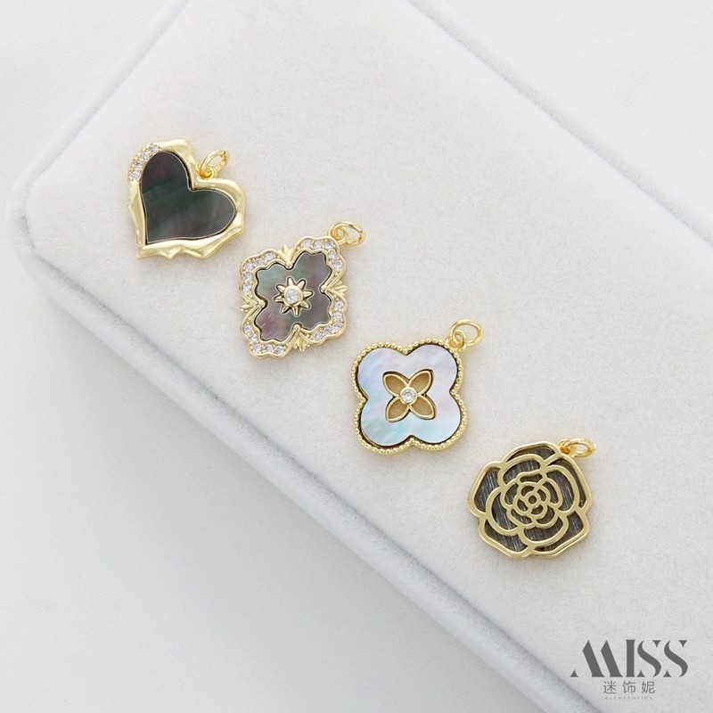 จี้ 14K diy สร้อยข้อมือสร้อยคอจี้อุปกรณ์เสริม | Shopee Thailand