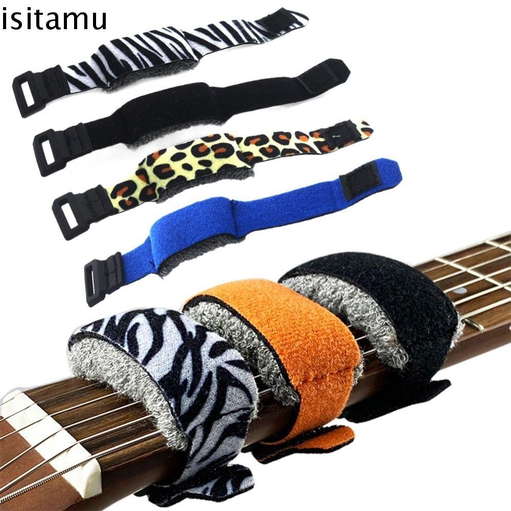 Isitaft Fret Wrap, ขจัดเสียงรบกวนเสือดาวพิมพ์สีกีตาร์ Soundproofing เทป ...