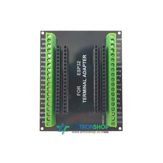 บอร์ดขยายขา ESP32 เทอมินอล 38 พิน ใช้กับ IOXESP32, NodeMCU-32S, Node-32 ...