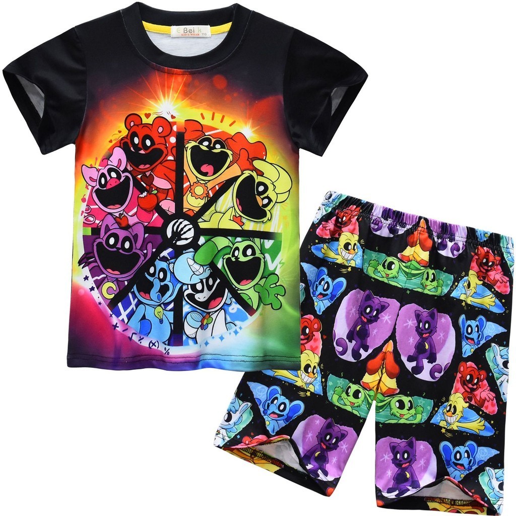 Ctnap Poppy Playtime 3 Smiling Critters Shorts 2 ชิ ้ น/set | Shopee ...