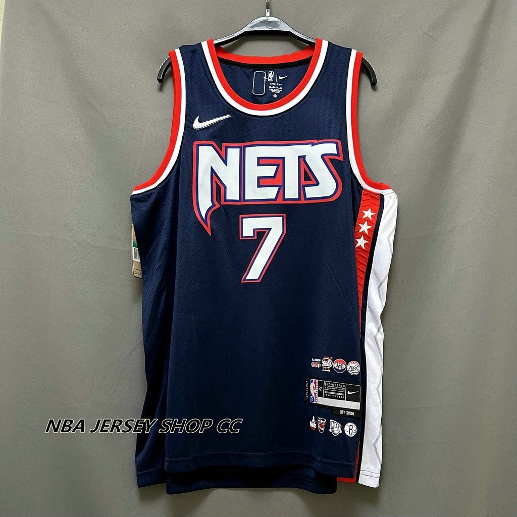 [ คุณภาพสูง ] nba brooklyn ผ ้ าตาข ่ าย Woolen-7 kevin kevin-7 kevin ...
