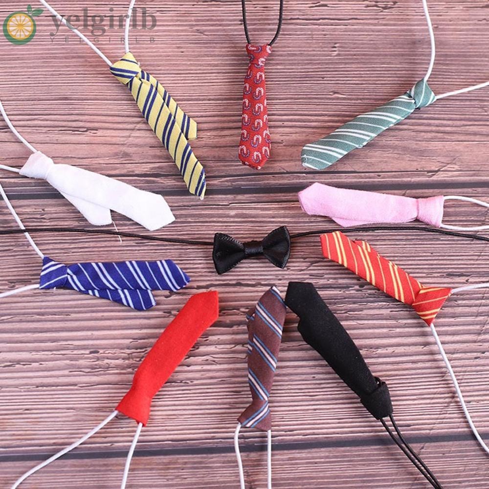 Yelgirlb Labubu ตุ ๊ กตา Tie, โพลีเอสเตอร ์ หลายสีตุ ๊ กตา Accessories ...