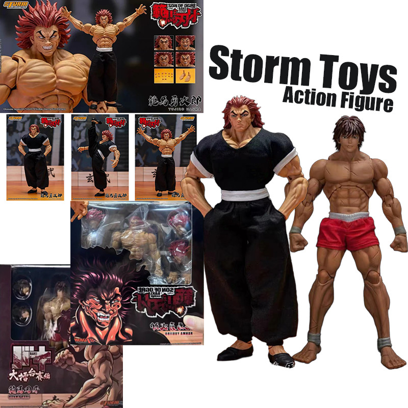 Storm Toys 1/12 Baki Hanma Son of Ogre - Yujiro Hanma Action Figure ...