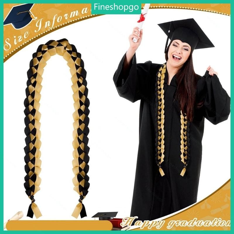 Fine Braided Graduation Leis Elegant Graduation Ribbon Leis Graduation ...