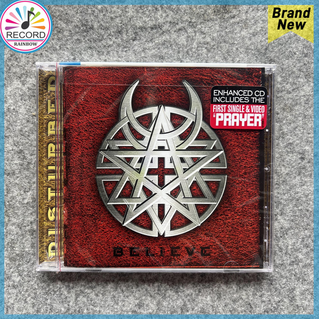 Disturbed Believe Original CD Album [Sealed] Brand New Z1011 | Shopee ...