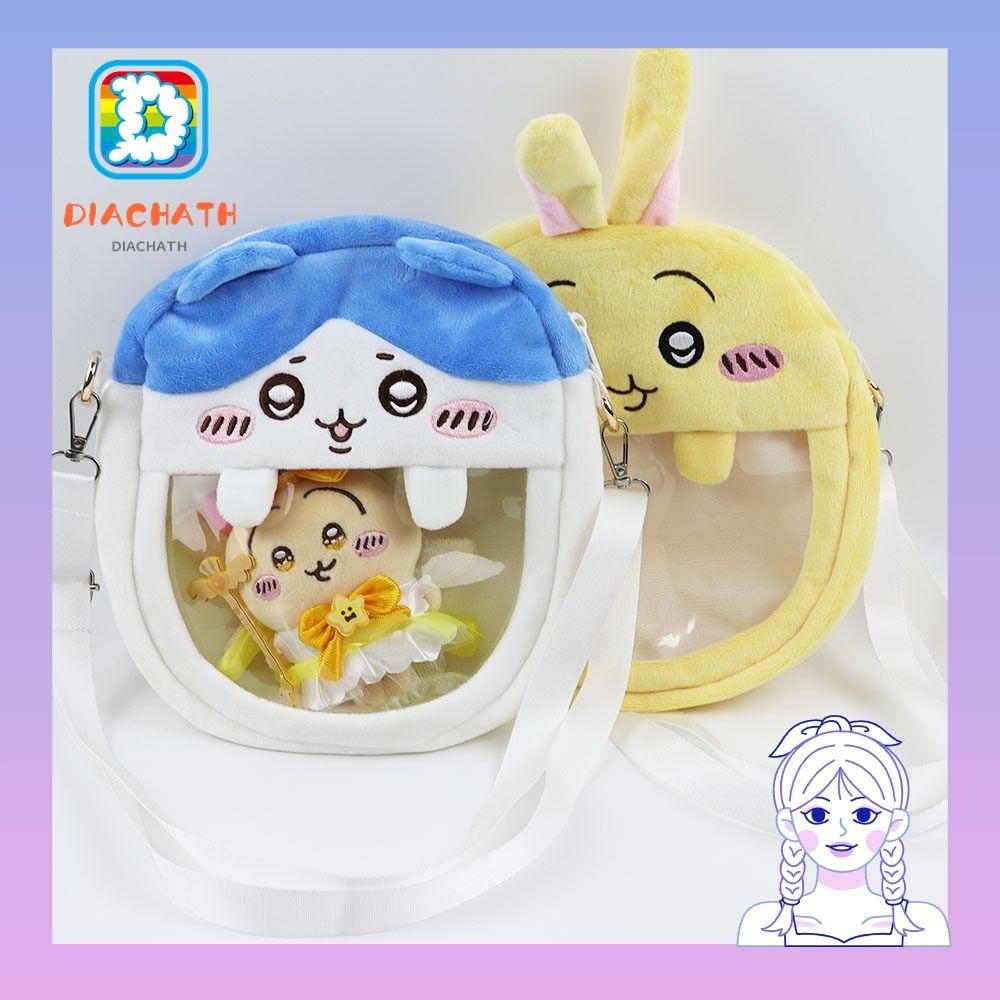 Diachath ไหล ่ Messenger Bag, Hachiware Plush Crossbody Bag, น ่ ารัก ...