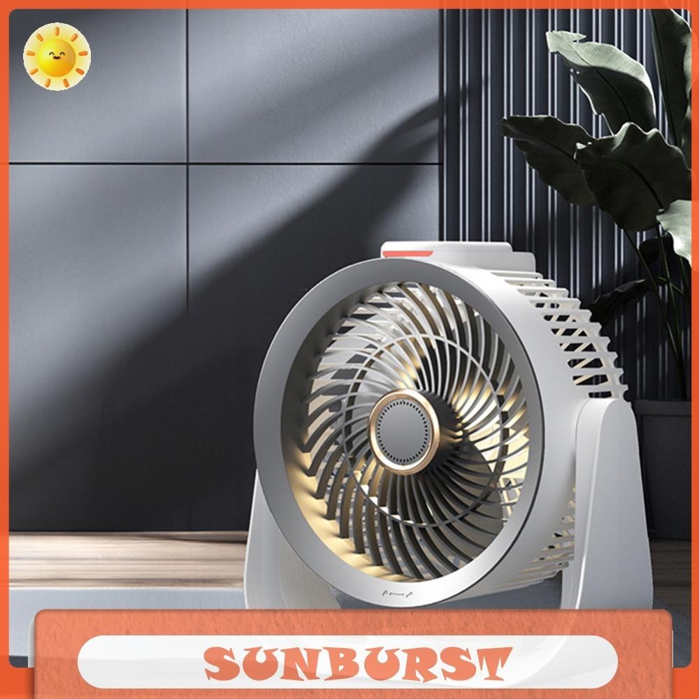 พัดลมตั ้ งโต ๊ ะแบบพับได ้ ชาร ์ จ USB เสียงรบกวนต ่ ําพร ้ อมไฟ LED ...