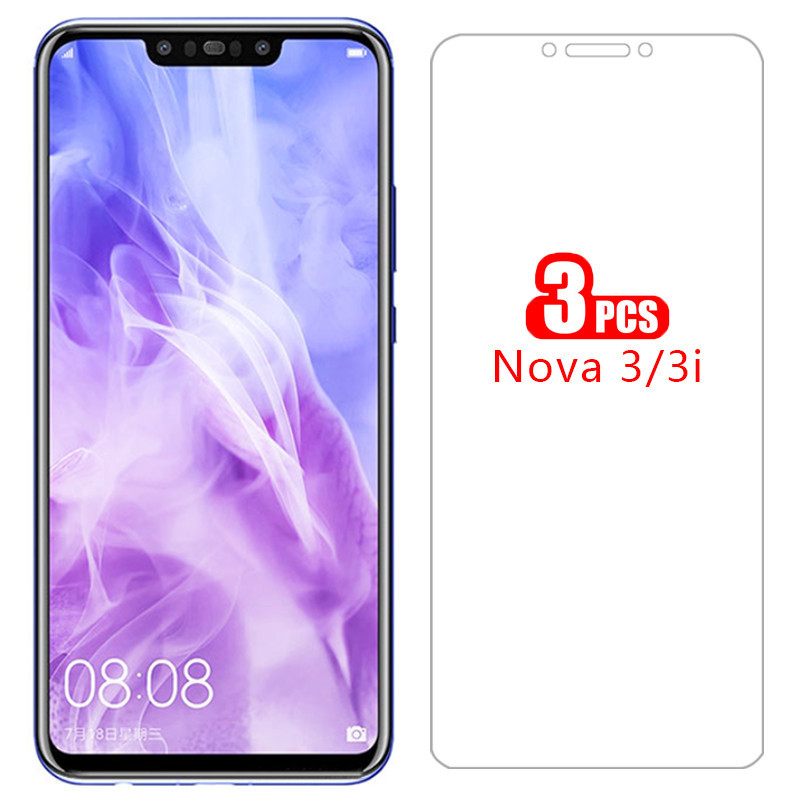เคสสําหรับ huawei nova 3 3i ฝาครอบป้องกันหน้าจอกระจกนิรภัยบน nova3 nova3i 3 i i3 coque 360wey ...