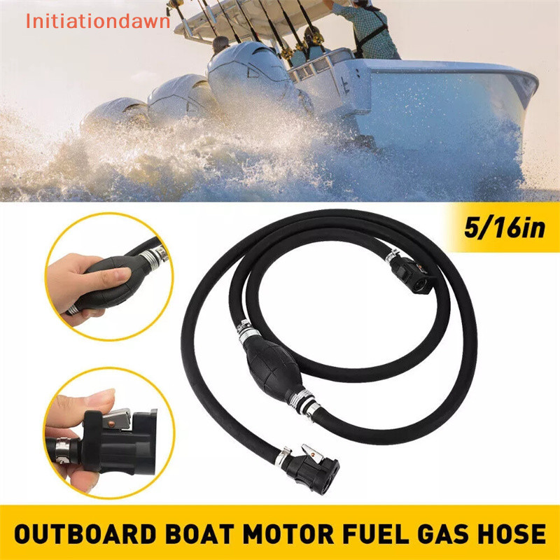[Initiationdawn] สําหรับ Yamaha Outboard Fuel Line Assembly 5/16 นิ้ว 8 ...