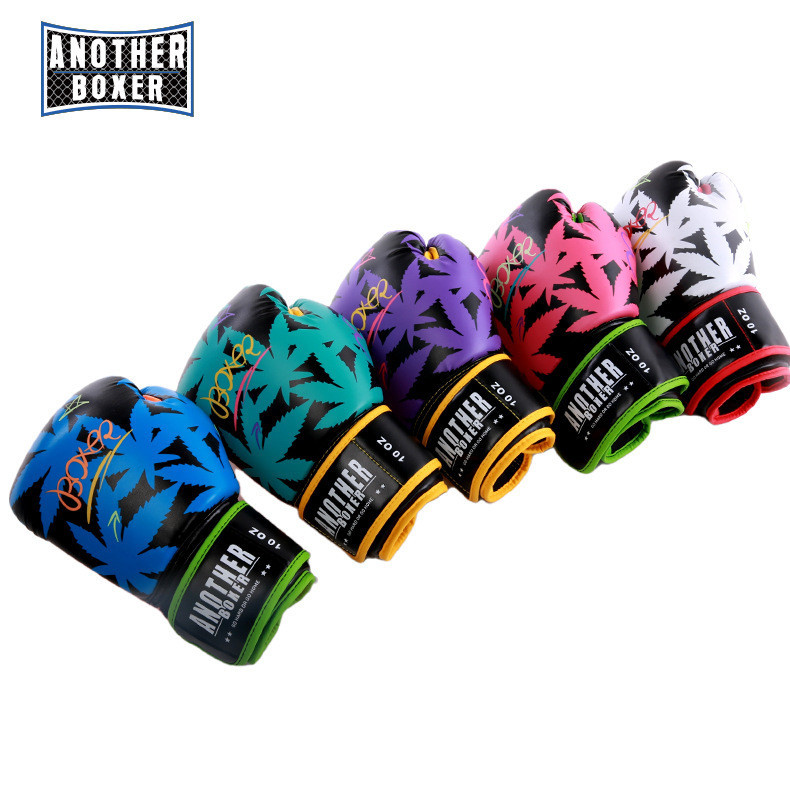 Boxing Glove Fight Sanda Training Boxing Gloves One-Time Molding Fight ...