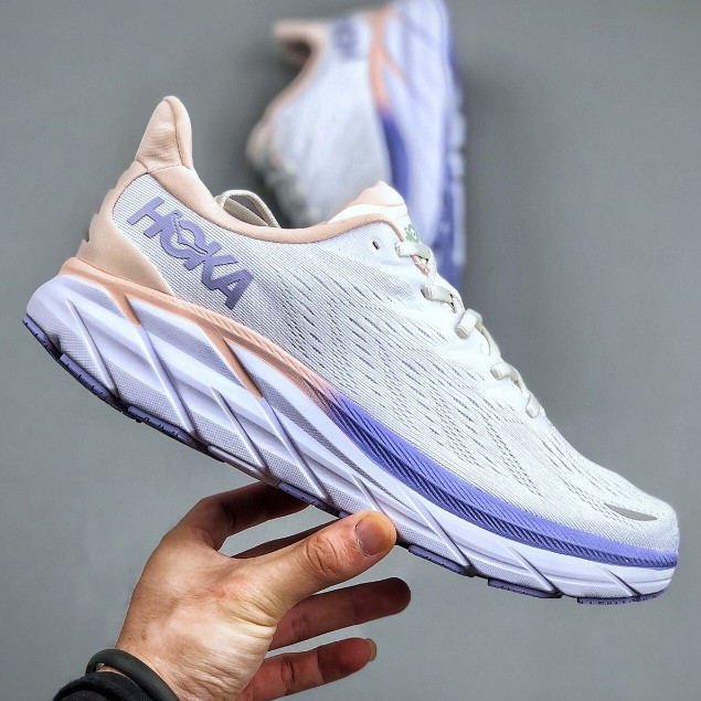 รองเท้ากีฬา Hoka Clifton 8 สำหรับผู้ชายและผู้หญิง รองเท้าวิ่ง Hoka ...