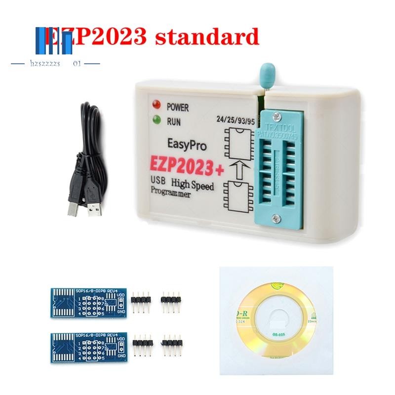 Ezp2023 ความเร็วสูง USB SPI FLASH Programmer โปรแกรมเมอร์สีขาว EZP2023 รองรับ 24/25/93 EEPROM ...