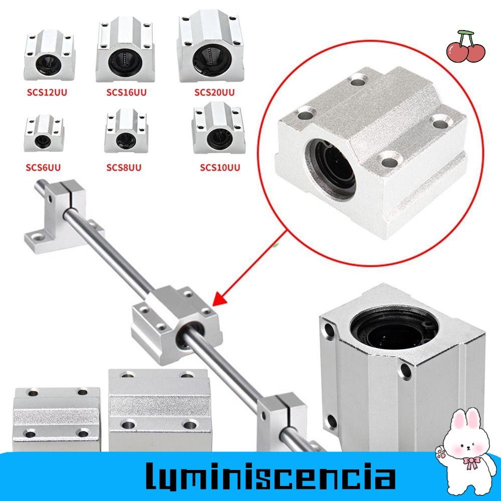 Luminescia Linear Ball Bearing, SCS16UU SCS20UU SCS8UU SCS10UU SCS12UU สไลด์ Bushing Block ...