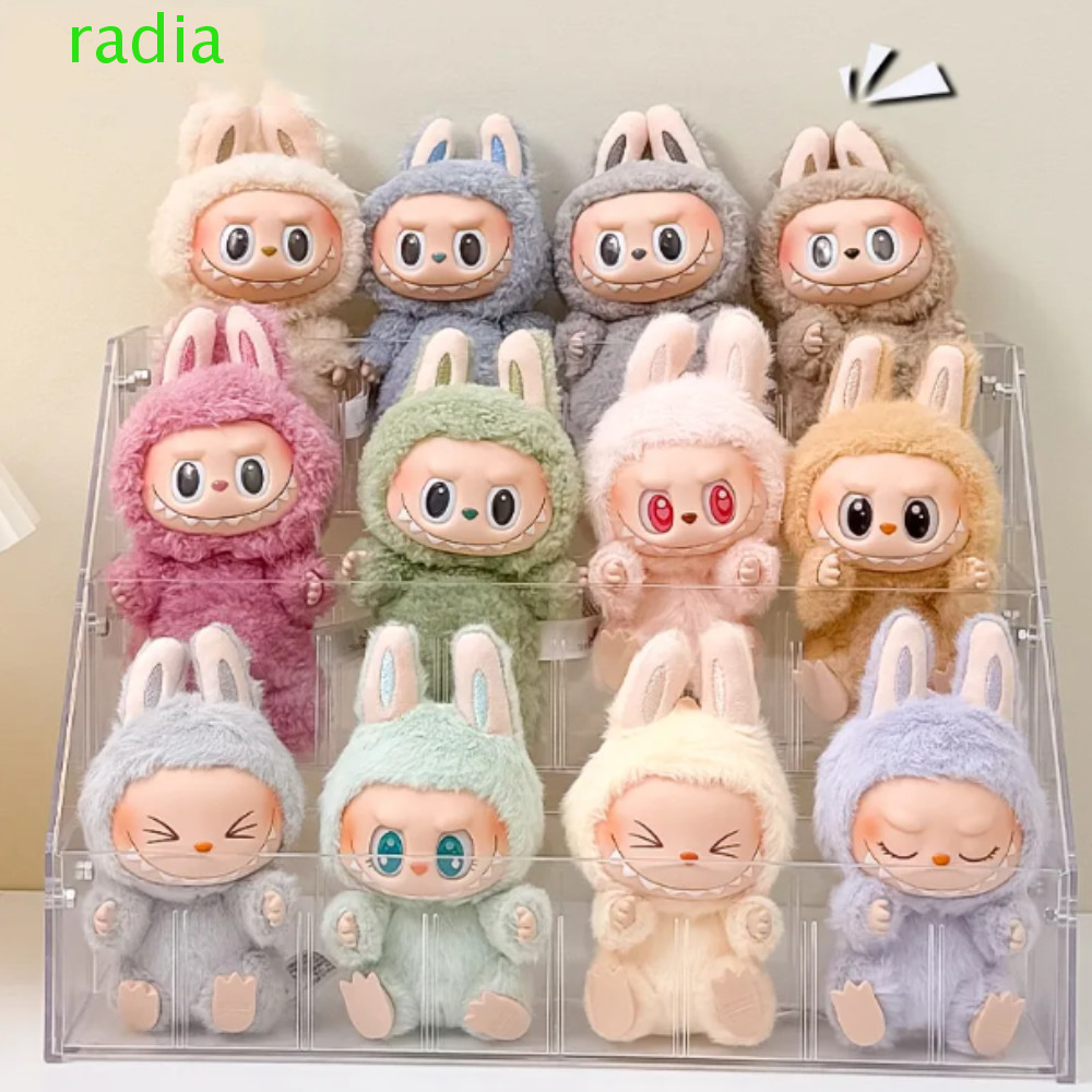 Radiantzap Labubu ขาตั้งจอแสดงผล,โปร่งใสขนาดใหญ่ความจุ Labubu จี้กล่อง ...