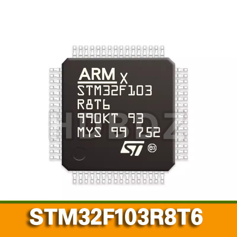 Stm32f103r8t6 LQFP64 Cortex-M3 32-Bit ST ไมโครคอนโทรลเลอร ์ อิเล ็ กทรอนิกส ์ ชิป IC MCU SMD ARM ...