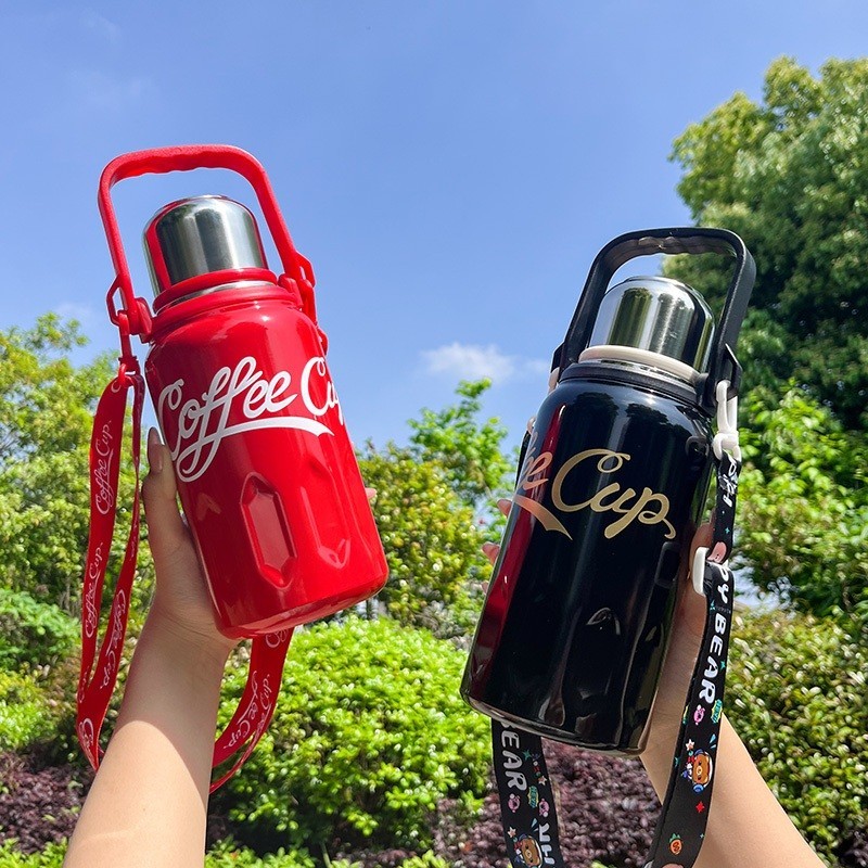 PANDA รุ่นใหม่ แก้วเก็บความเย็น สแตนเลส 316 1200ml เก็บอุณหภูมิร้อน-เย็นได้นาน รับประกันไอน้ำไม่ ...