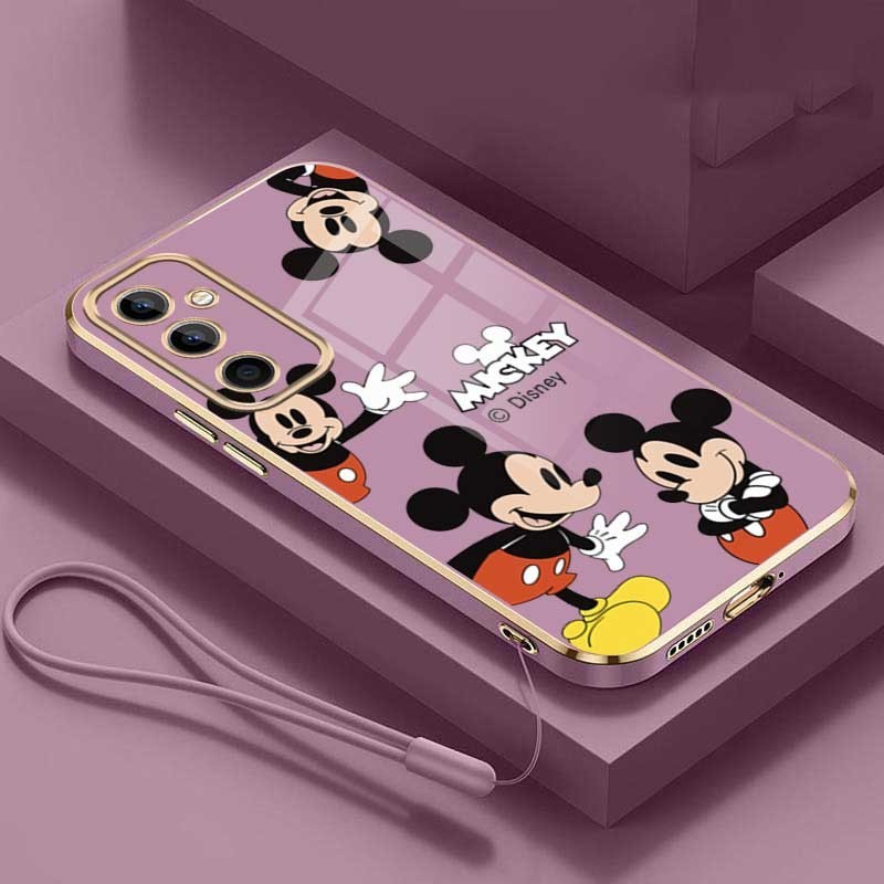 Samsung Galaxy A06 A16 Disney Character Mickey Mouse Case for Girls Boys Kids Protective Case ...
