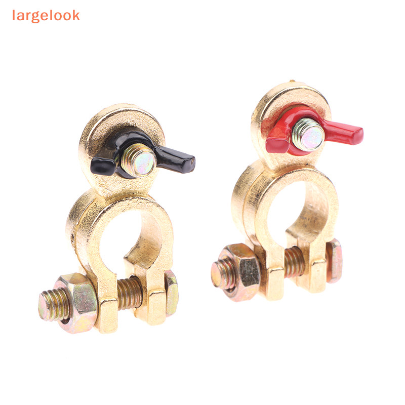 [largelook] 1 คู่ Car Terminal Clamps Connector Clamp Car Quick Release ...