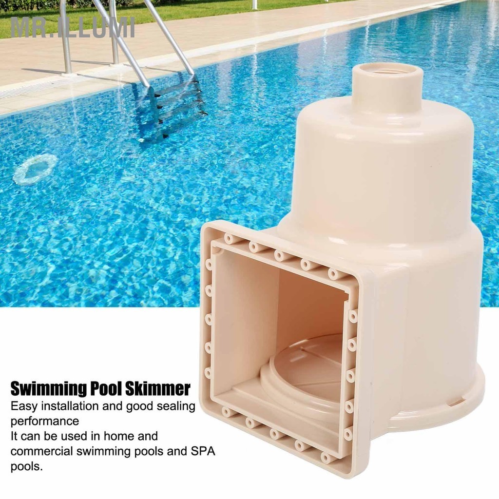 MR.ILLUMI Skimmer สระว่ายน้ำ 1.5in ท่อระบายน้ำขนาดเล็กสระว่ายน้ำระบาย ...