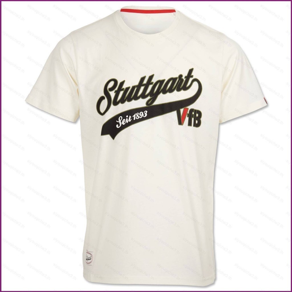 Sy3 】 2023-2024 Bundesliga VfB Stuttgart Beige Football Tshirts Fan ...