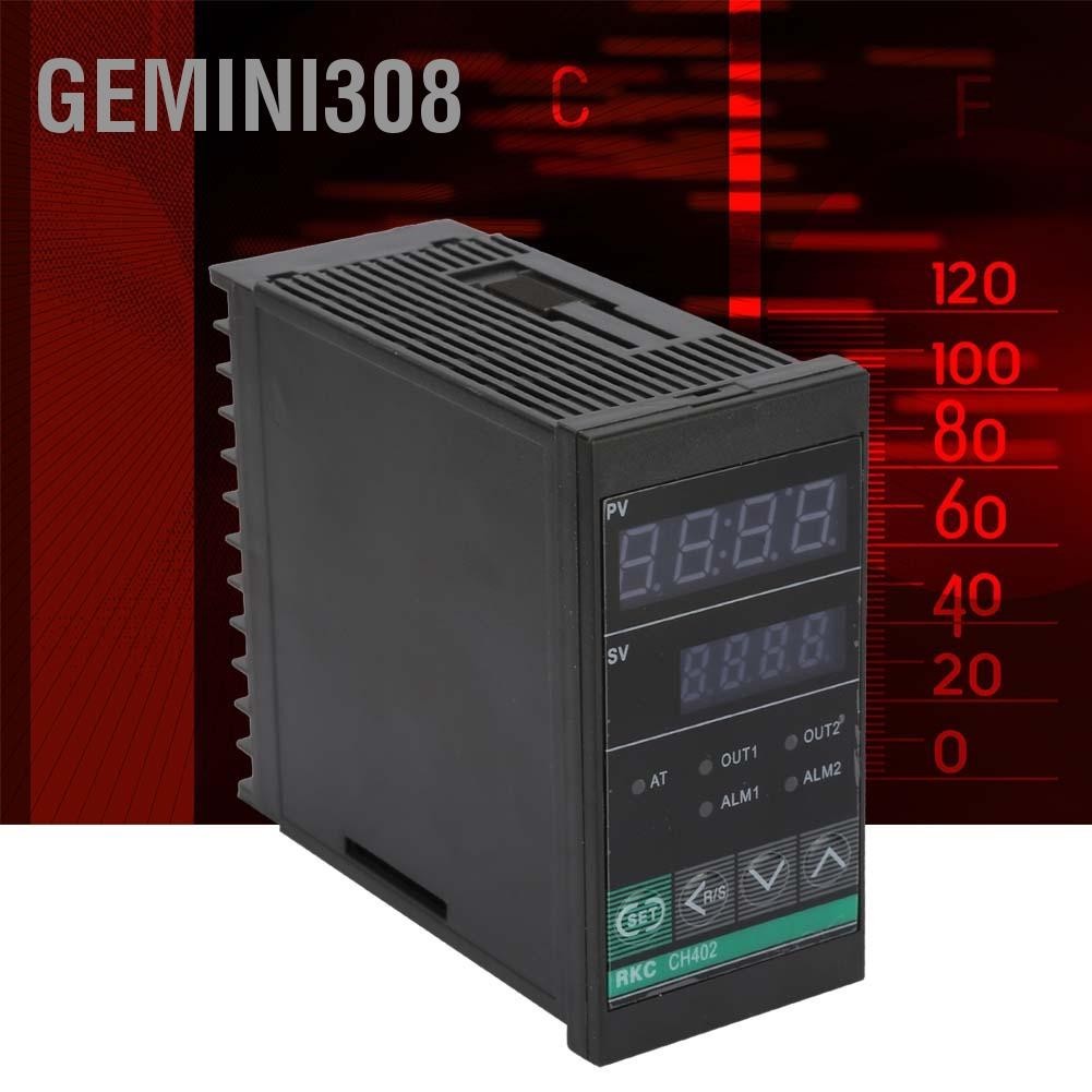Gemini308 CH402 FK02-M * AN-NN ตัวควบคุมอุณหภูมิแบบดิจิตอลอัจฉริยะ PID ...